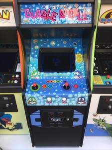 Bubble bobble arcade machine - linkspola