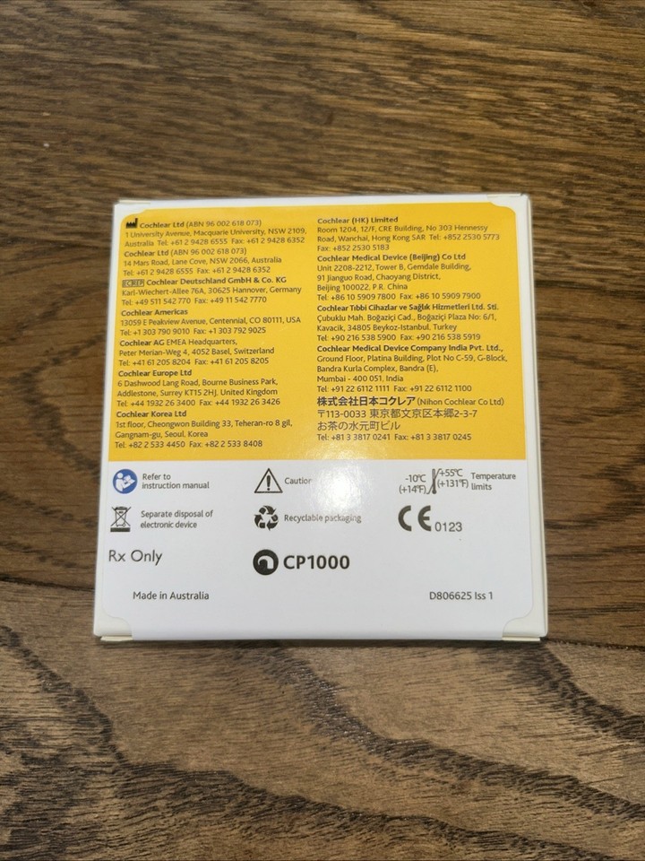 BNIB Cochlear Nucleus 7 Slimline Coil With 3” Cable, White, RRP £200 | eBay