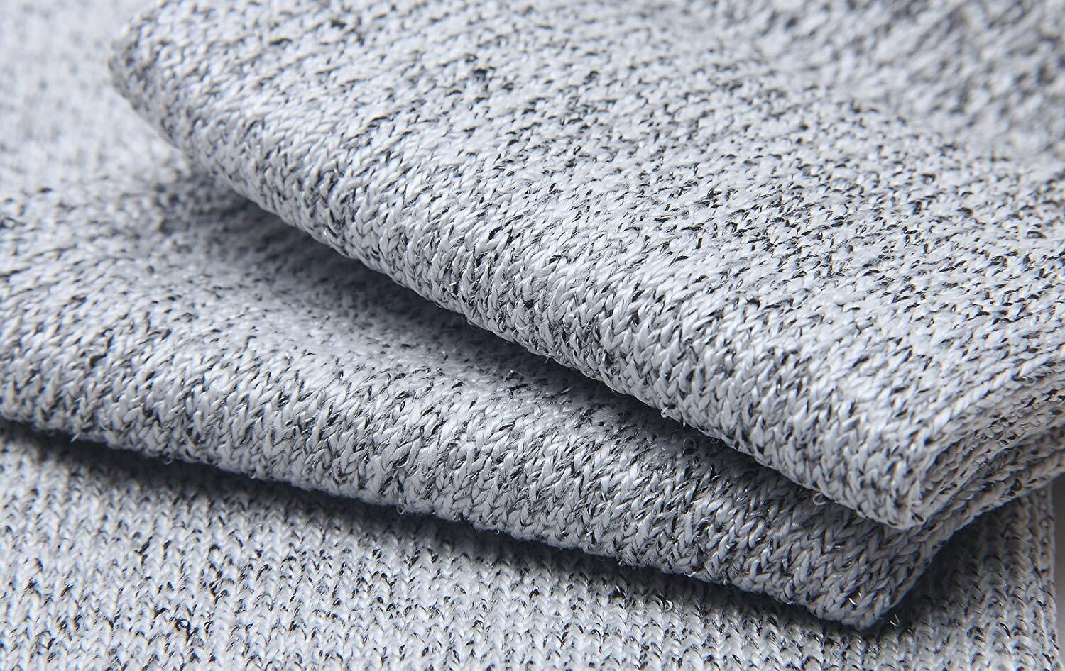 Protective 18" Grey Arm Sleeves Cut Heat Resistant Anti Slash Arm ...