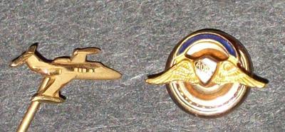 AOPA AIRCRAFT OWNER PILOT ASSOCIATION LAPEL STICK PIN LEER CESSNA JET ...