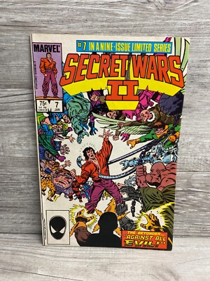 Marvel Comics Secret Wars II #7 January 1986 Comic Book | eBay