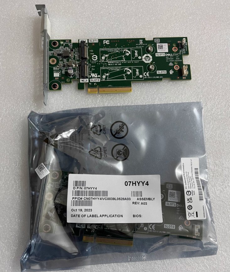 1pc new for For Dell Server R740 Extension M.2 Boss Card 07HYY4 7HYY4 ...