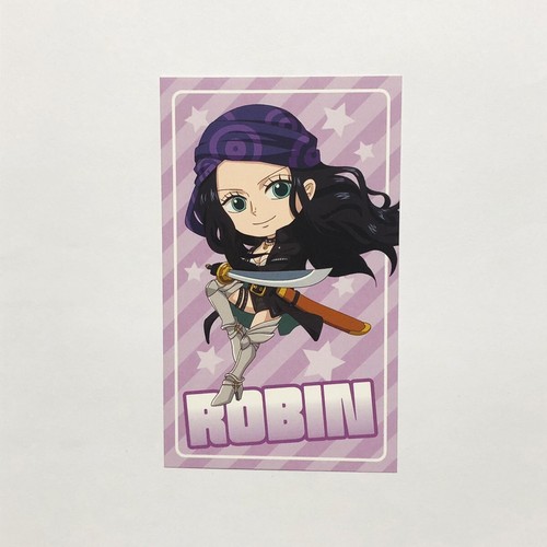 S0251 Nico Robin One Piece x Animate Mini Illustration Film Red Movie ...
