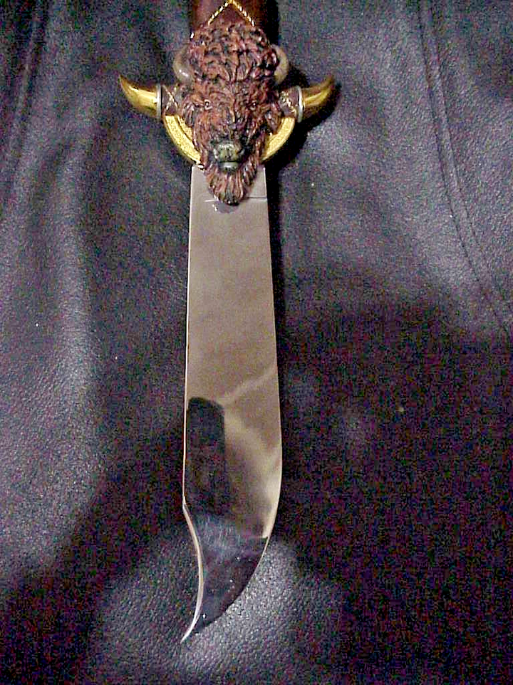 Rare Vintage Original Art Cheyenne Buffalo Knife by Ben Nighthorse ...