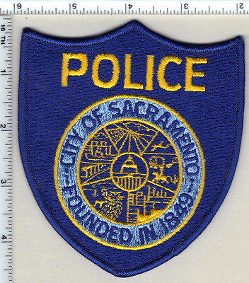 City of Sacramento Police (California) Shoulder Patch - new from 1997 ...