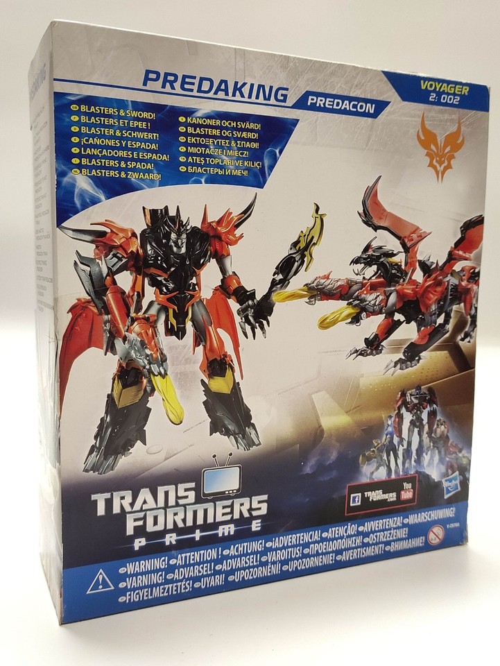 Transformers Prime Beast Hunters Voyager Class Predaking Figure | eBay
