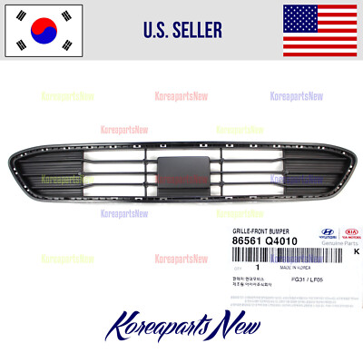 Front Bumper Lower Grille 86561Q4010 ⭐GENUINE⭐ for Kia Niro EV 2019 ...