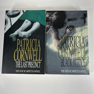 Patricia Cornwell Black Notice & Last Precinct 2 Trade Paperback Book ...