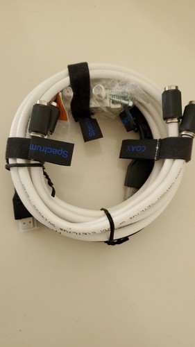 Spectrum - Self Install Kit | 2 Coax | HDMI & Splitter For Cable TV | eBay