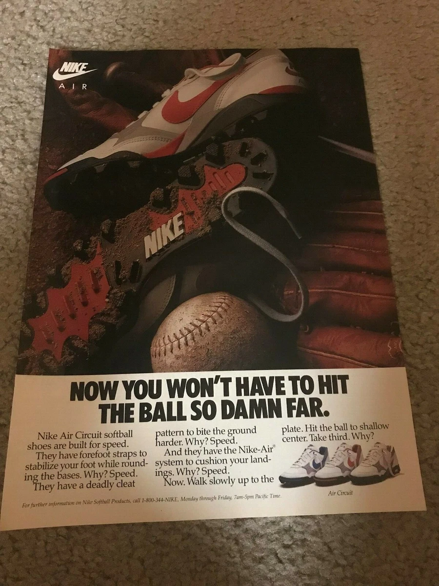 Nike Baseball Poster