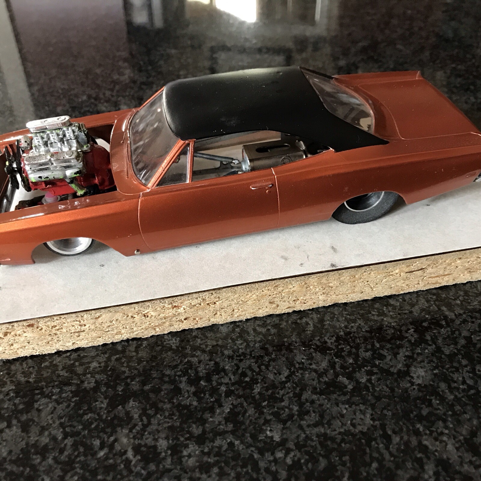 1/24 NEW BUILD Dodge Hard Body Drag Slot Car/Dragstar Chassis /Raptor ...