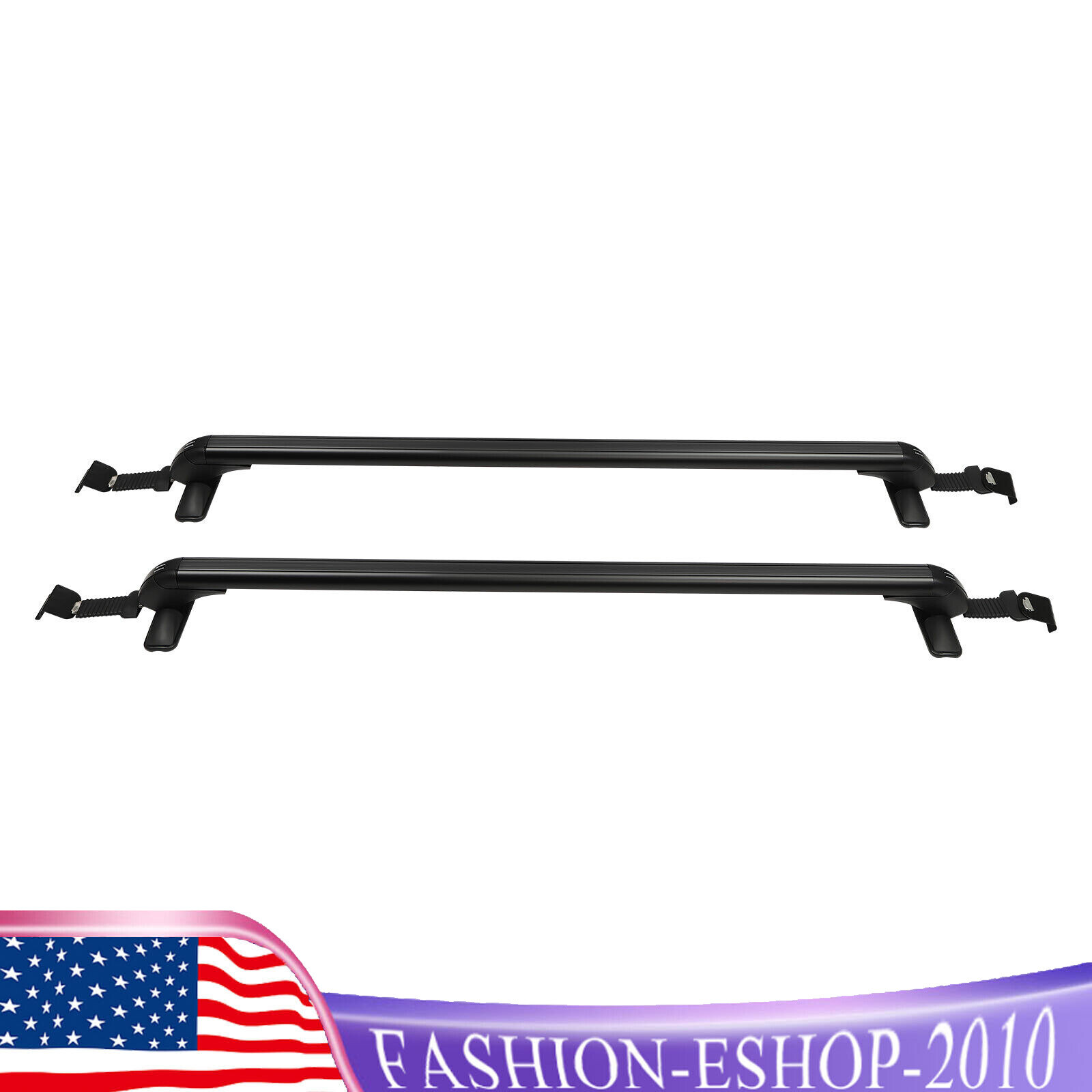 Universal Car Top Roof Rack Cross Bar Luggage Cargo Carrier For 4 or 5 ...