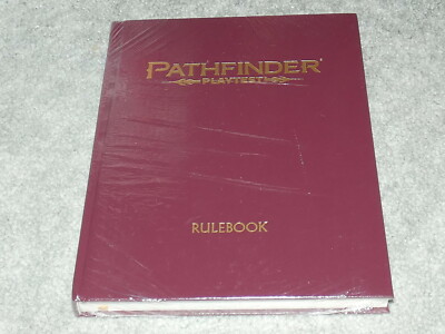 Pathfinder: Playtest Rulebook: Sealed | eBay