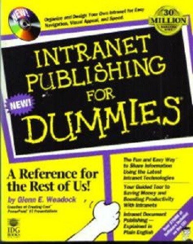 INTRANET PUBLISHING FOR DUMMIES :: FREE Shipping | eBay
