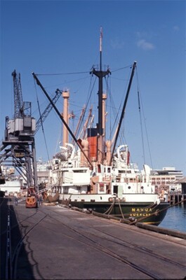 VINTAGE 1950s 35MM SLIDE, KODAK EKTACHROME Ship, Boat, Navua of ...