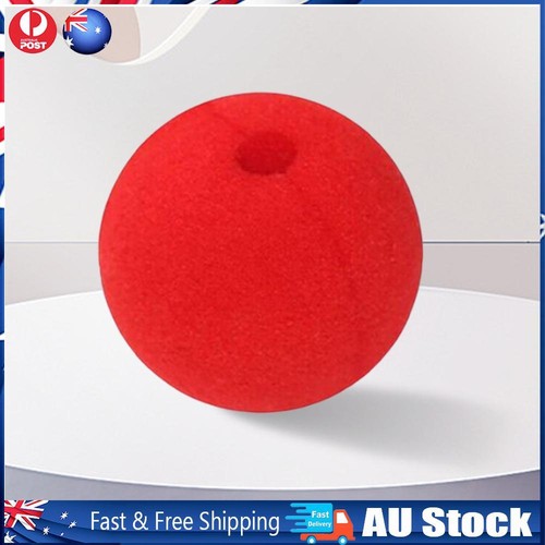 50mm Red Sponge Balls Circus Foam Ball Red for Red Nose Day Circus ...