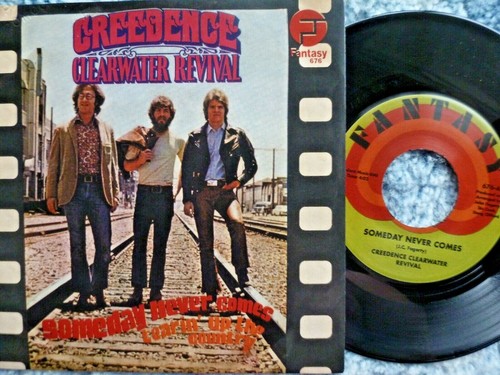 CREEDENCE CLEARWATER REVIVAL CCR 45 RPM 7" VINYL - Someday Never Comes ...