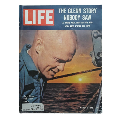 LIFE Magazine March 2 1962 The John Glenn Story Colt's Pistols Ted ...