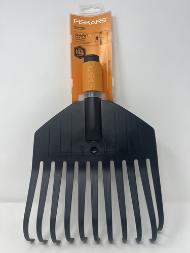 Fiskars Quikfit 11 Tine Replacement Shrub Rake Head NEW Lifetime ...