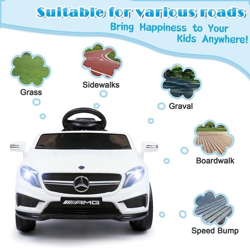 Kids Car Licensed Mercedes Benz Electric Toddler Electric Vehicle ...