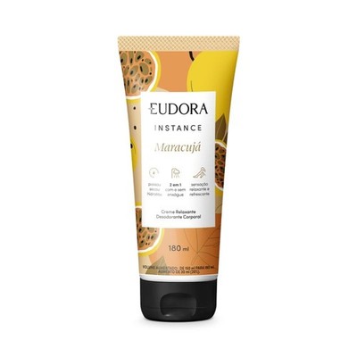 Eudora - Instance - Maracuja - Creme Relaxante Corporal 180Ml - (Cream ...