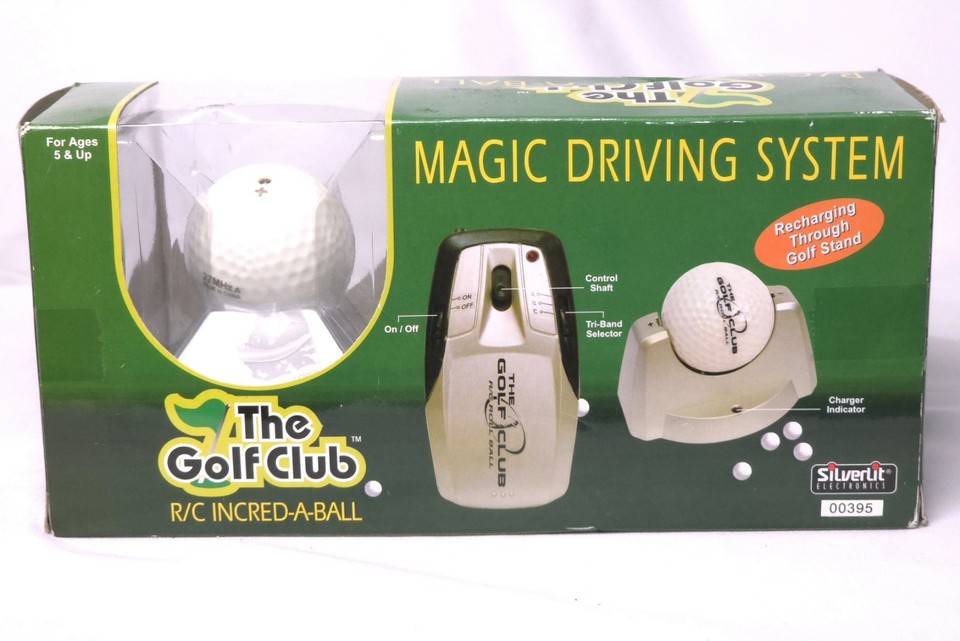 The Golf Club R/C Incred-A-Ball Remote Control Golf Ball Charger Open ...