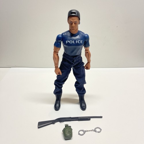2002 Hasbro G.I. Joe Police Officer 12" Action Figure W/ Accessories | eBay