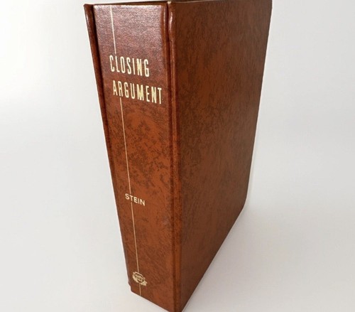 Callaghans Trial Practice Series Closing Arguments Law Book 1978 Jacob ...