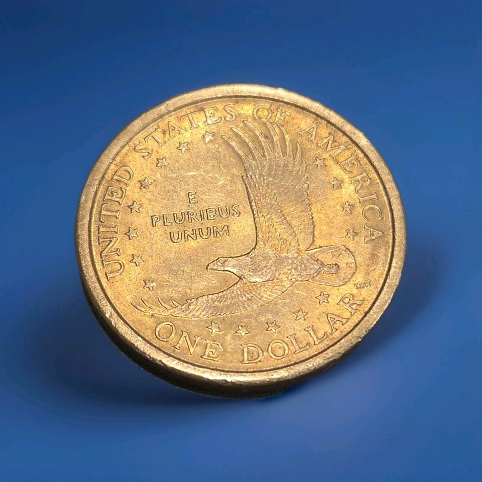 Sacagawea 1 Dollar Coin 2000 P Wounded Eagles American USA Native 🔥🔥🔥 ...