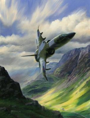 TSR 2 BAC TSR.2 Plane Aircraft Painting Art Print - 14" Print | eBay UK