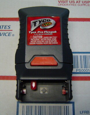 Original Tyco R/C Pro Flexpak 7.2V NiCd Charger H8496-9009 Tested ...