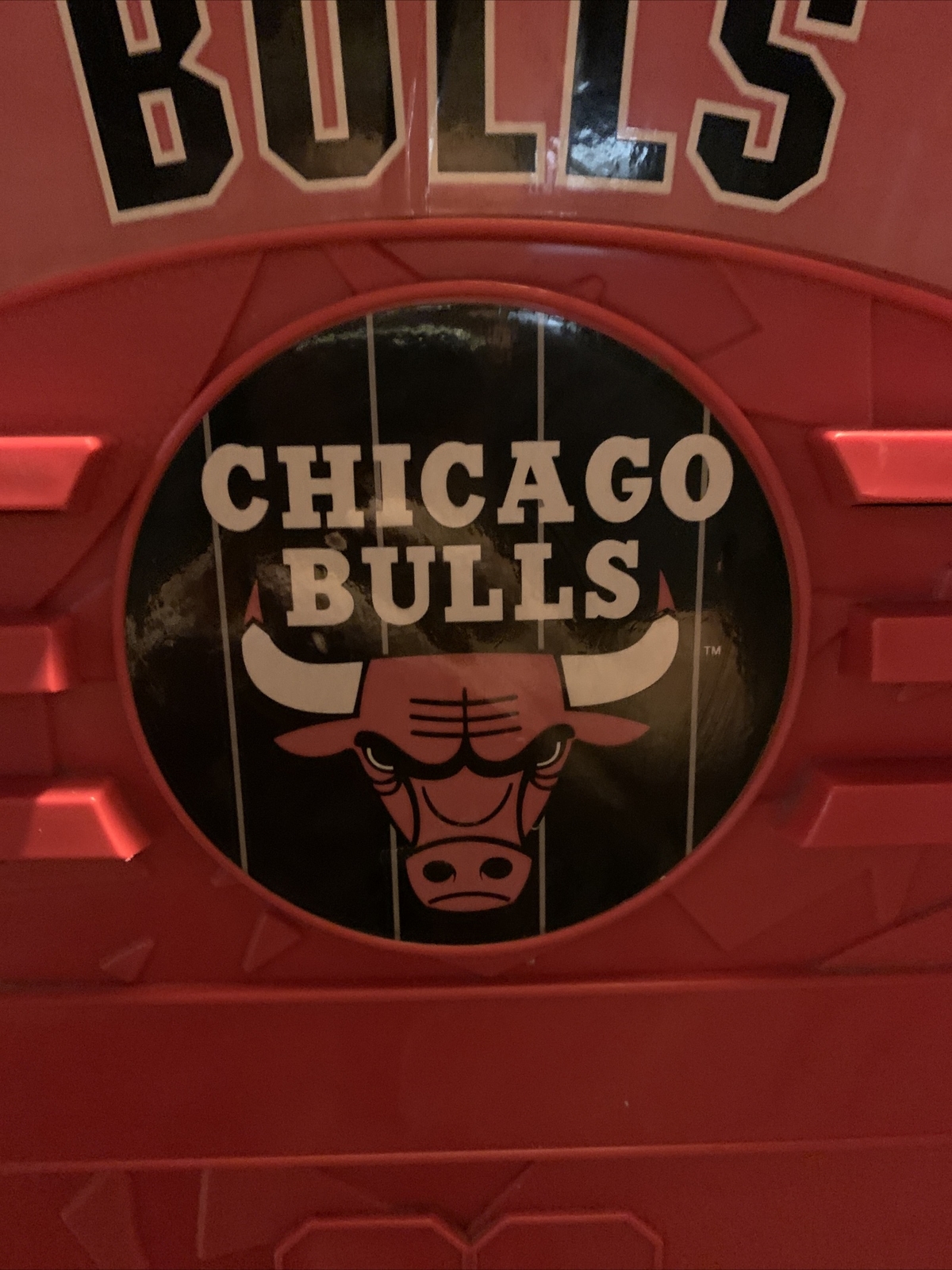 Chicago Bulls NBA 48” Tall Storage Locker Suncast Red Black Vintage | eBay