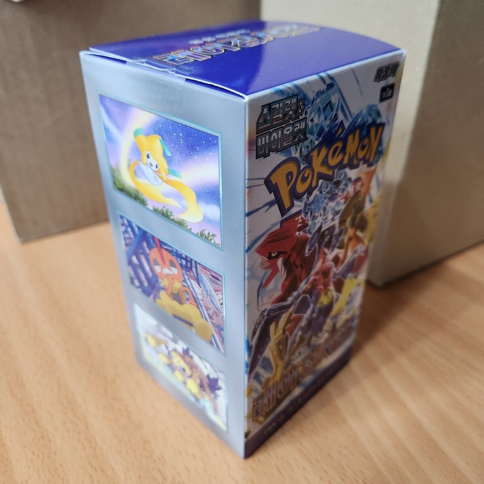 Pokemon Card Raging Surf Booster Box 30 Packs sv3a Korean Edition ...