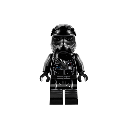 LEGO Star Wars - First Order TIE Pilot Minifigure, Three White Lines ...
