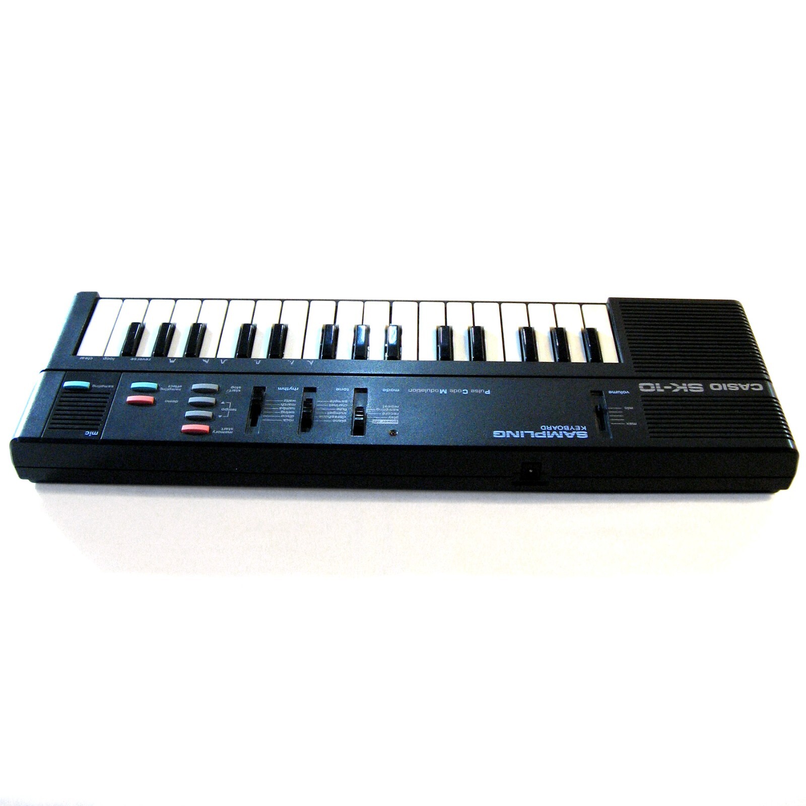CASIO SK-5 + CASIO SK-10 PCM (Pulse Code Modulation) Sampling Keyboard ...