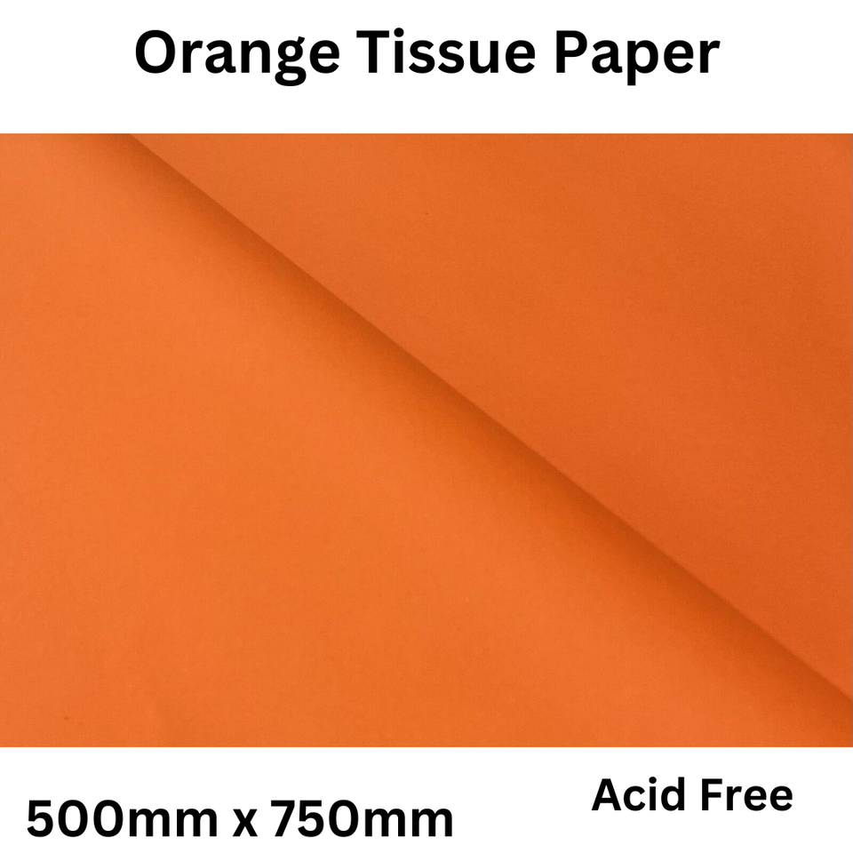 Coloured Tissue Paper High Quality Acid Free 22 Colours 500mm x 750mm ...