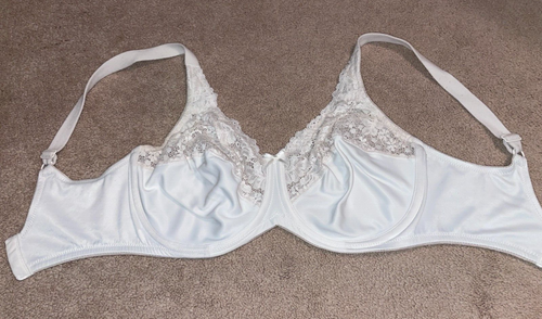 Lilyette Comfort Lace Minimizer Bra Size 34DD Style 0428 | eBay