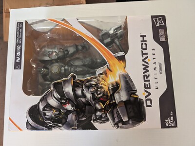 OVERWATCH ULTIMATES REINHARDT 8" INCH ACTION FIGURE BLIZZARD HASBRO NEW ...