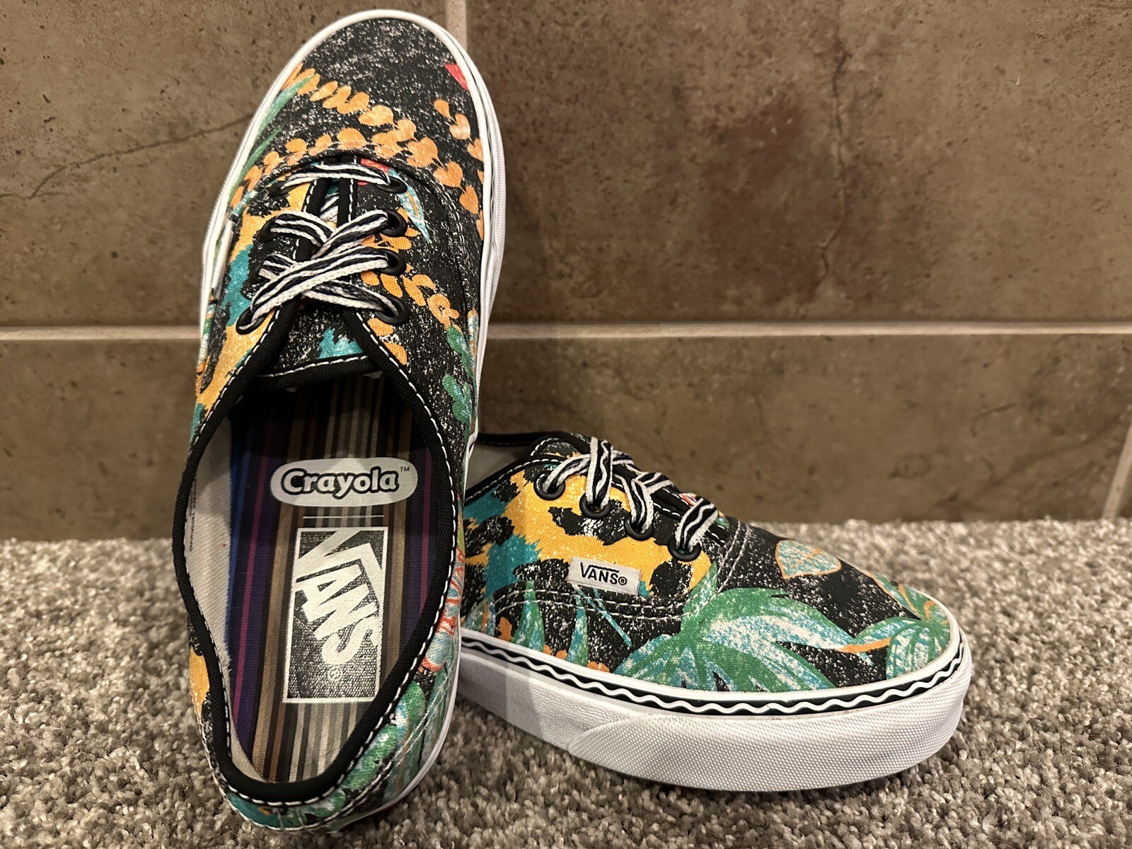 Rare Vans Authentic Crayola Van Doren Inspired Skate … - Gem