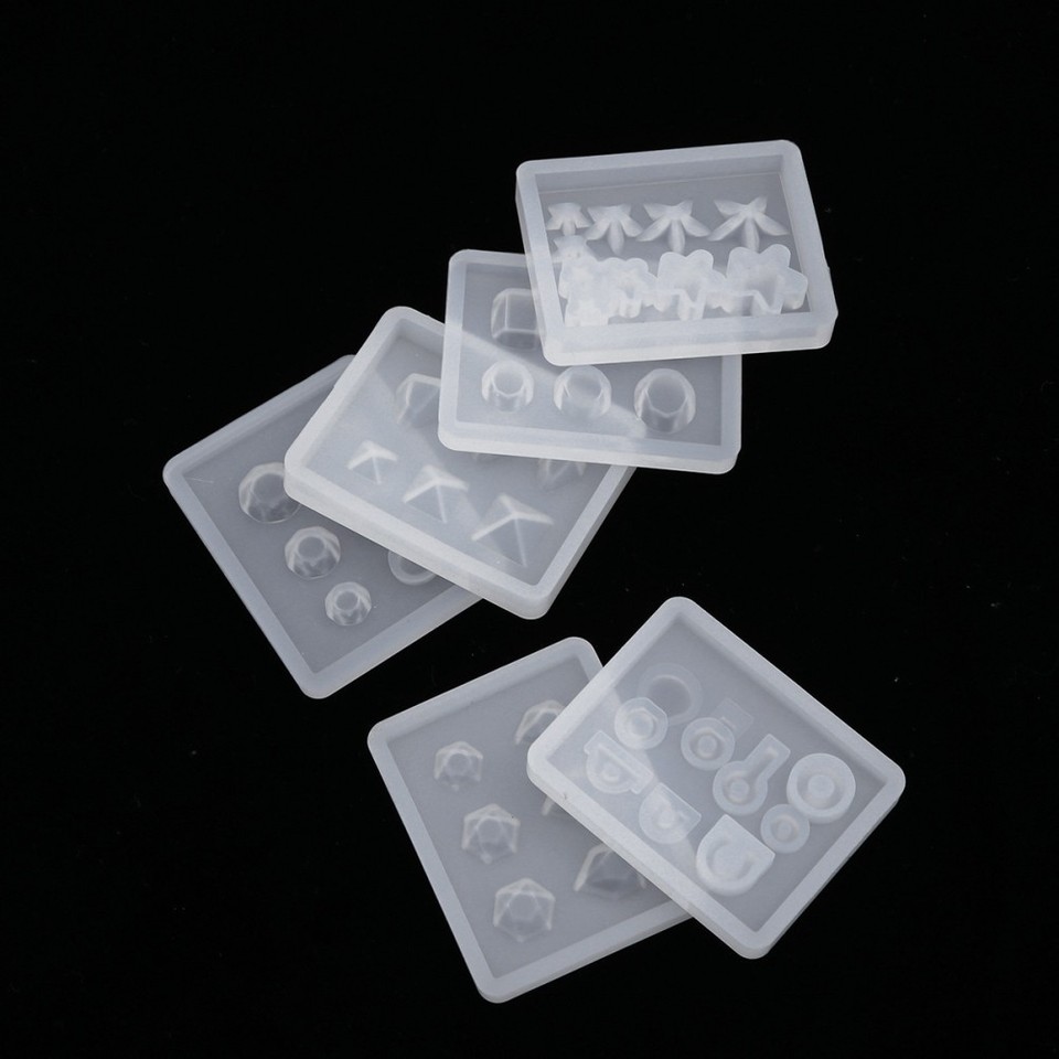 6 Pcs Necklace Pendant Silicone Molds Jewelry Casting Beads Making ...