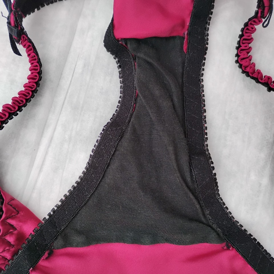 Vintage 90s L/7 Jolie Charmeuse Satin String Bikini Panties Excellent ...