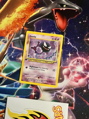 Pokémon Gastly Neo Destiny Card 1st edition | eBay