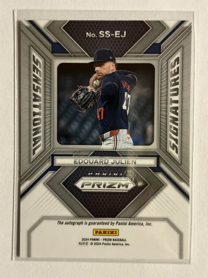 2024 Panini Prizm Edouard Julien Auto Sensational Signatures | eBay