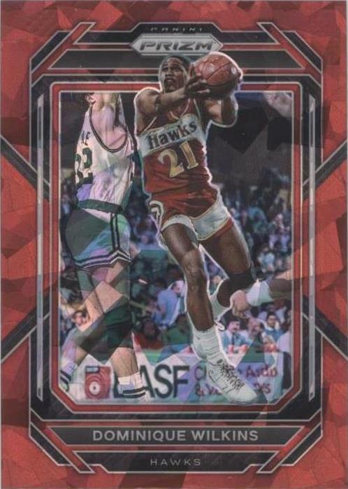 2022-23 Panini Prizm - Dominique Wilkins #279 Red Ice Prizm for sale ...