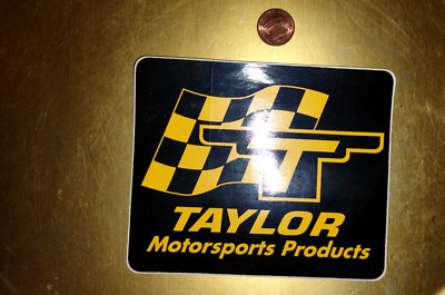TAYLOR MOTORSPORTS Stickers / Decal OLD STOCK ORIGINAL | eBay