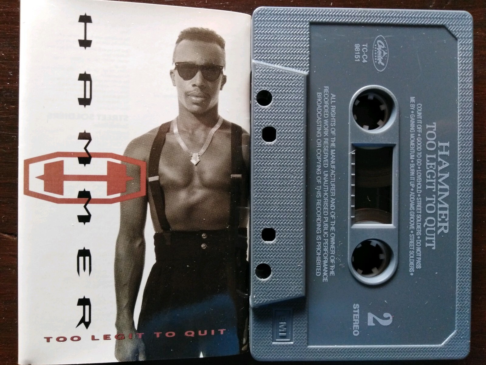 MC* - HAMMER - TOO LEGIT TO QUIT | eBay