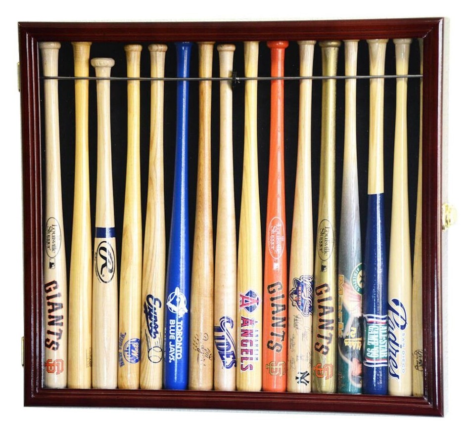 Mini Baseball Bat Display Case 18