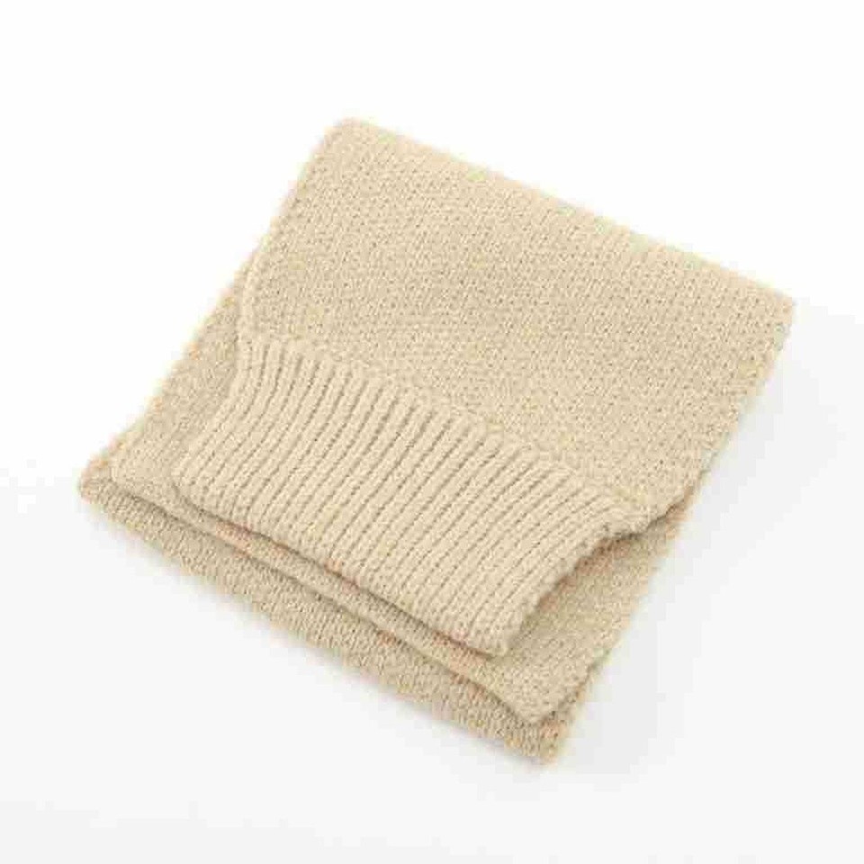 Classic Fair Isle Knit Scarf Women Winter Warm Fashion Accessory Red ...