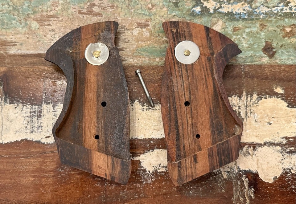 Smith & Wesson N Frame Combat Target Revolver Pistol Grips Stocks S&W ...