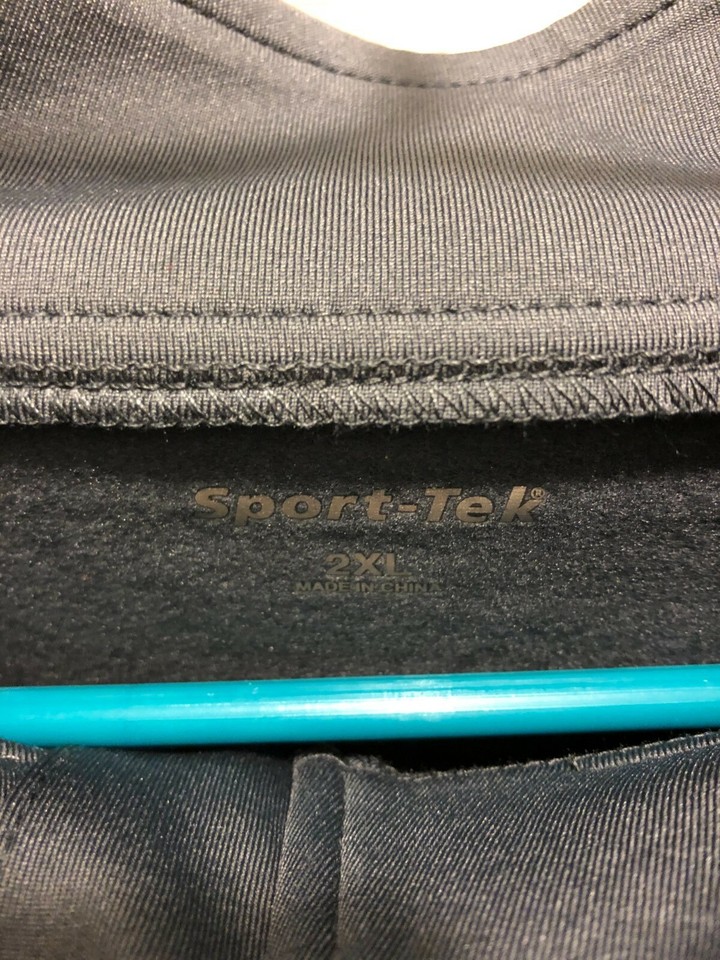 Men's ST850 Sport-Tek Sport-Wick Stretch 1/4-Zip Pullover Gray Brand ...